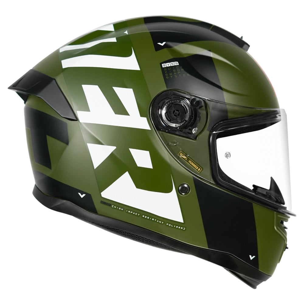 MT HUMMER B AIR HELMET (Matt Green)