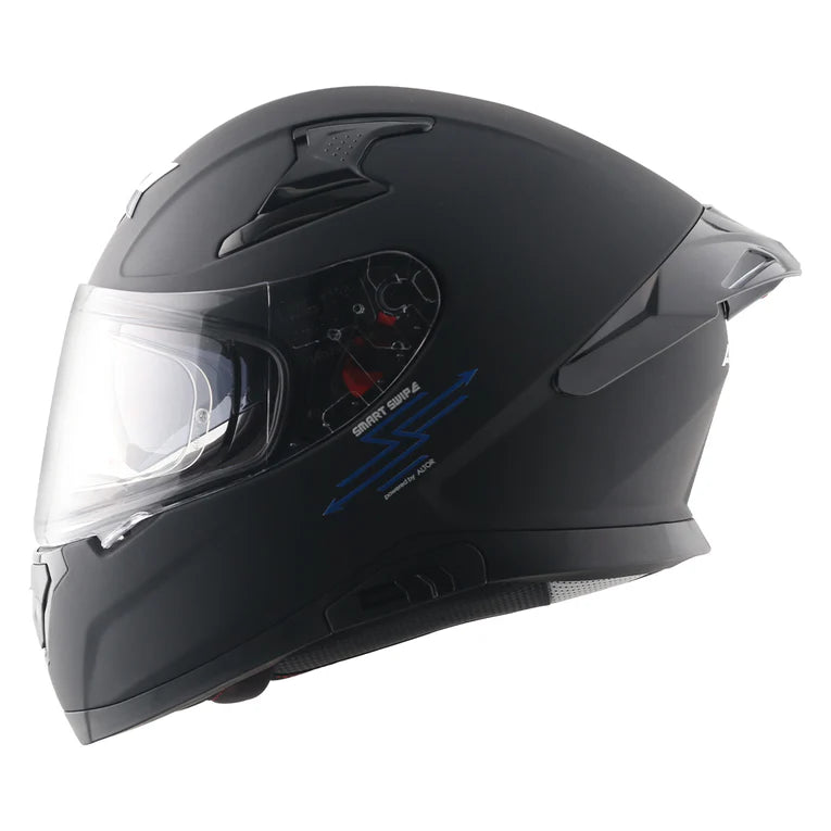 AXOR X ALTOR APEX SMART BLUETOOTH HELMET (Dull Black)